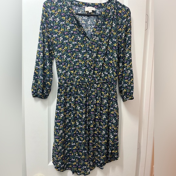 LOFT | Dresses | Loft Floral Midi Dress | Poshmark